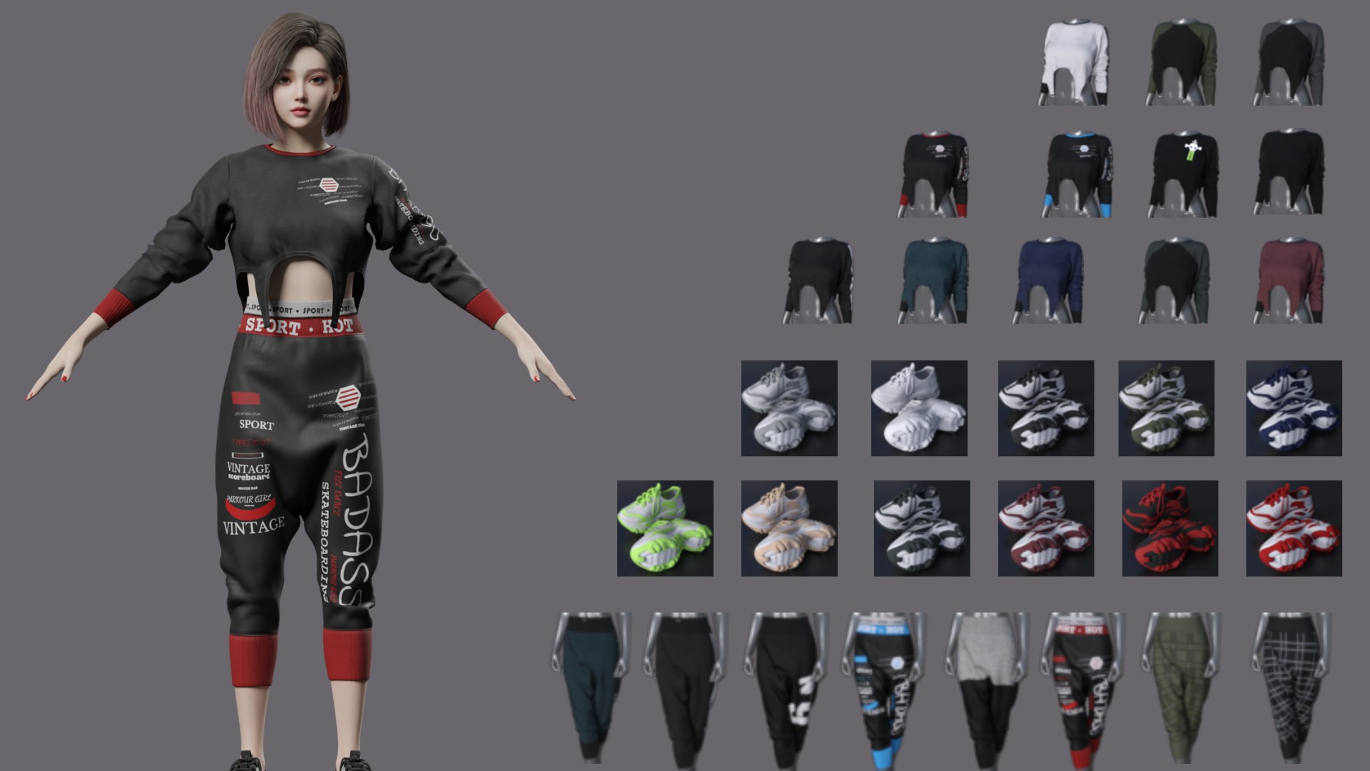 3D SAIKO - Realistic Female Character - TurboSquid 2264927