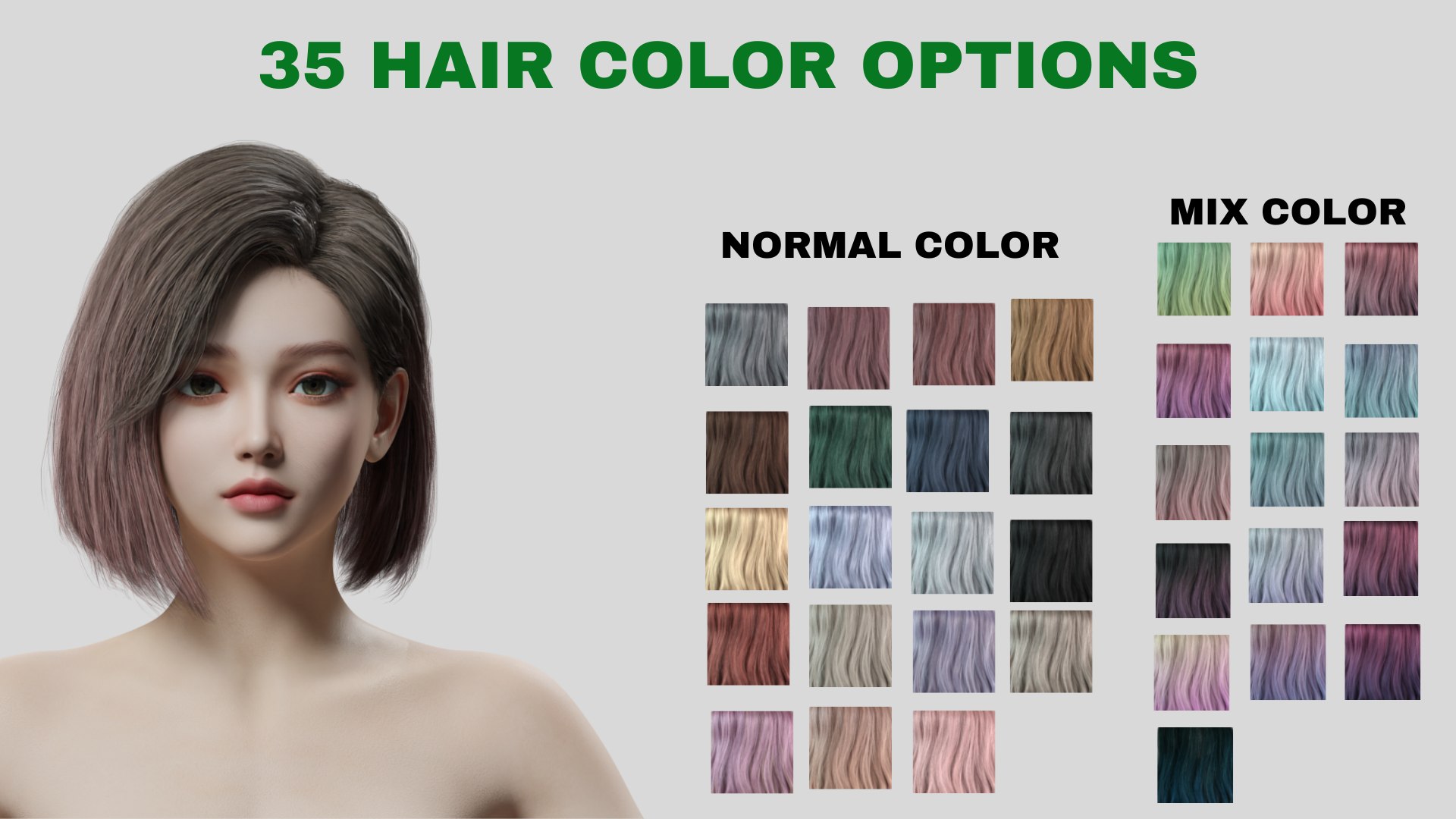 3D SAIKO - Realistic Female Character - TurboSquid 2264927