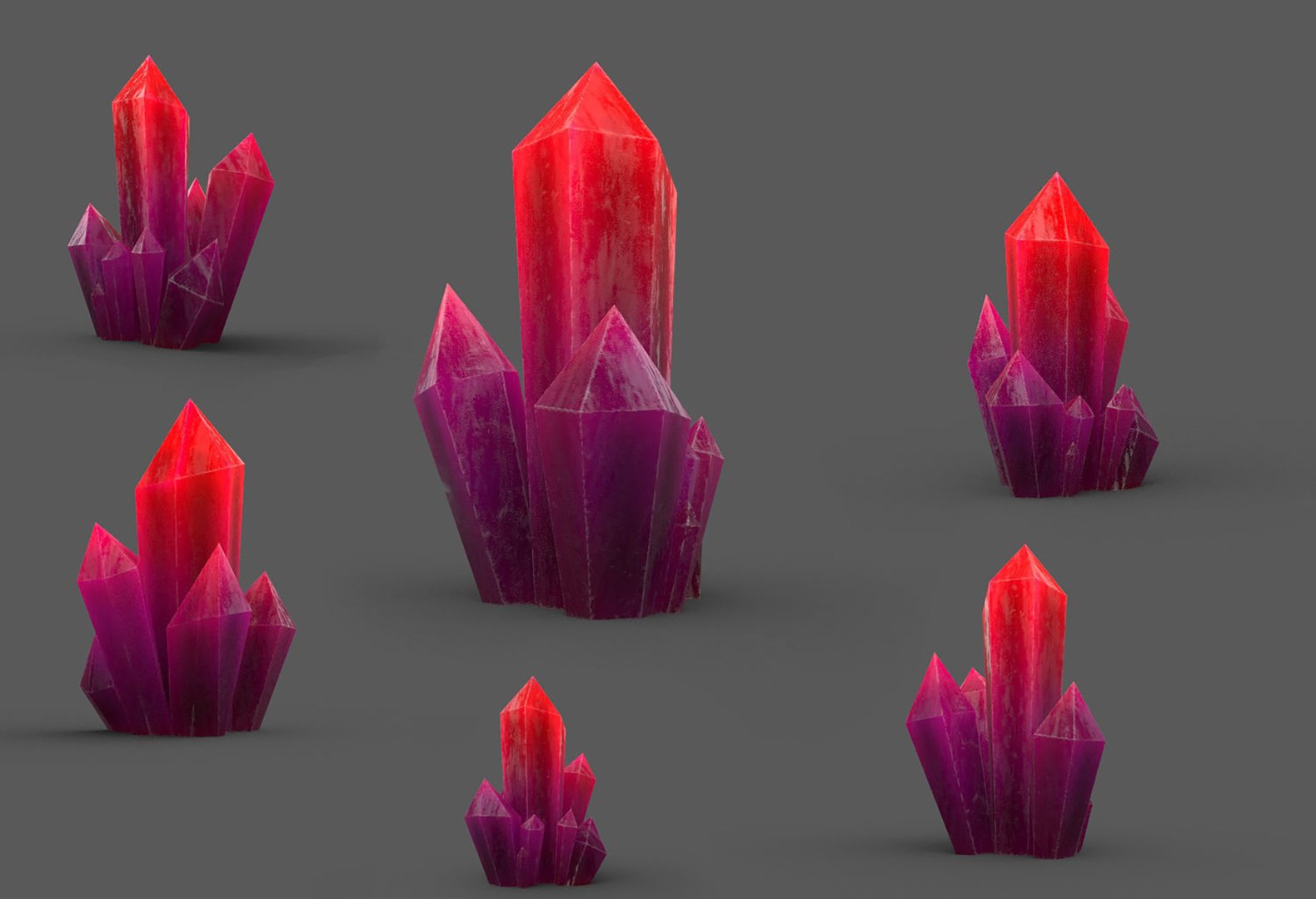 3D Crystal Low-poly - TurboSquid 1538502