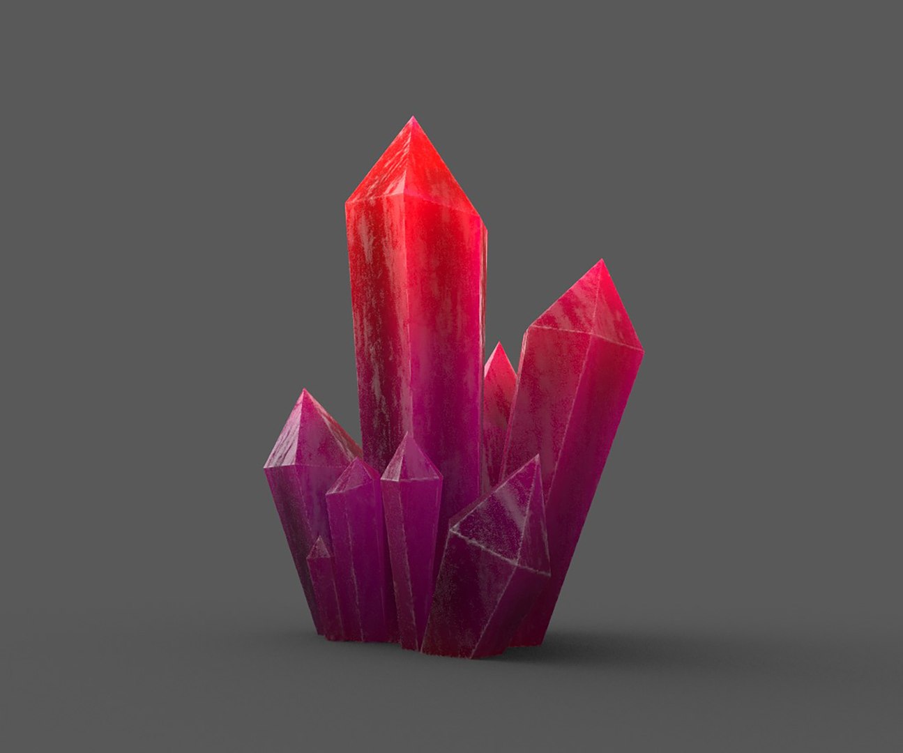 3D Crystal Low-poly - TurboSquid 1538502