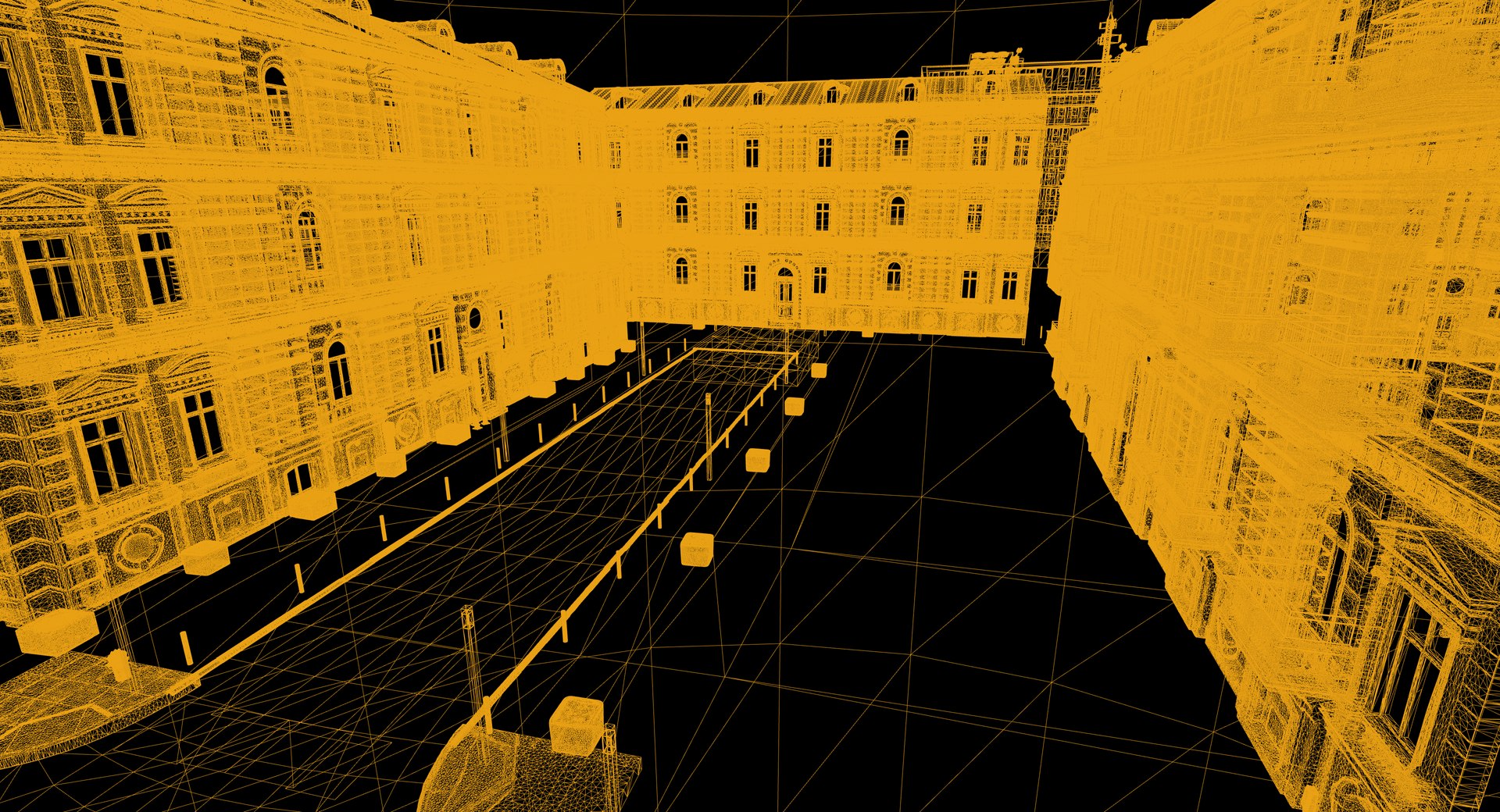 Unreal Engine 5 - City Square Model - TurboSquid 2061030