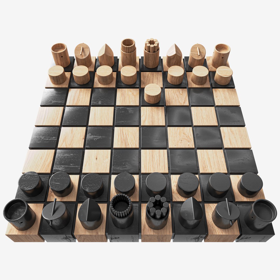 Chess Board 3D Model - TurboSquid 1969883