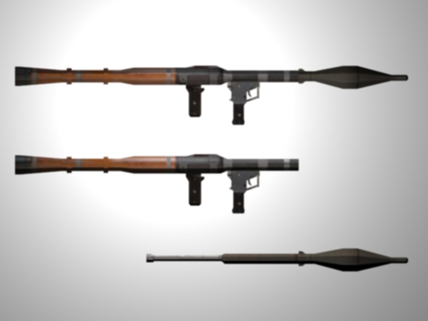 Rpg7 Anti Tank 3d Model