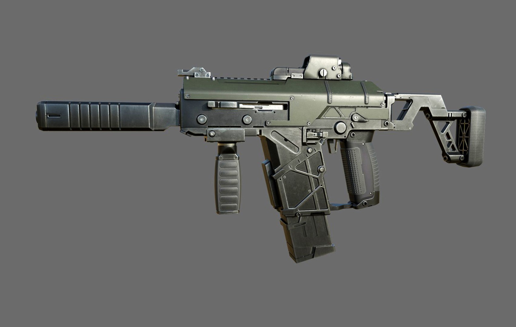 3D Rifle Textured model - TurboSquid 2112530