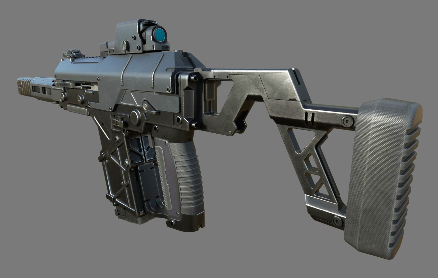3D Rifle Textured model - TurboSquid 2112530