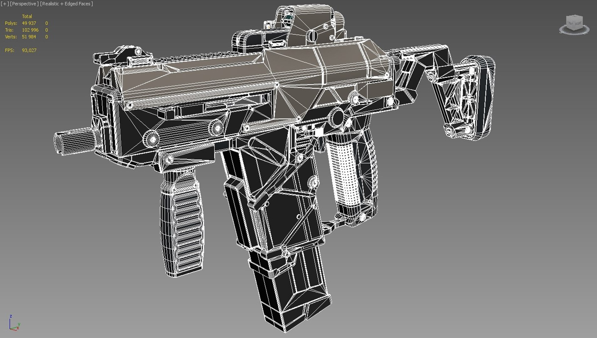 3D Rifle Textured model - TurboSquid 2112530