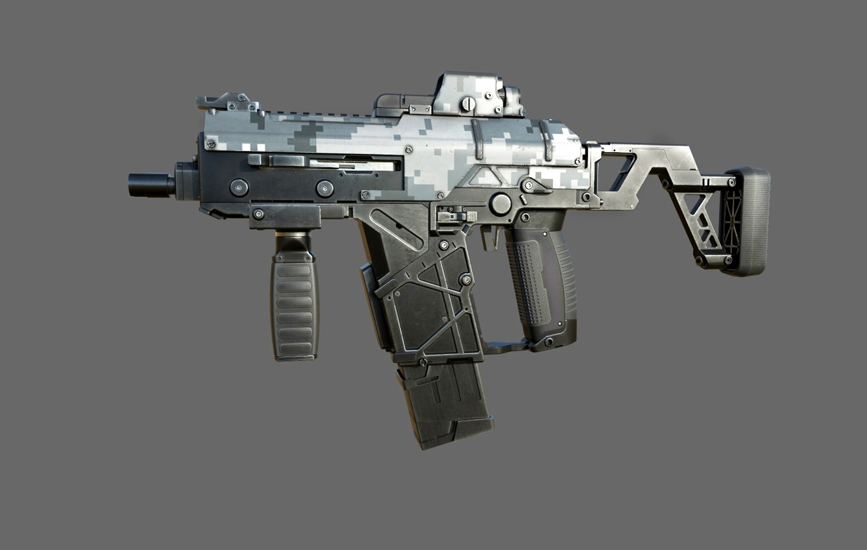 3D Rifle Textured model - TurboSquid 2112530