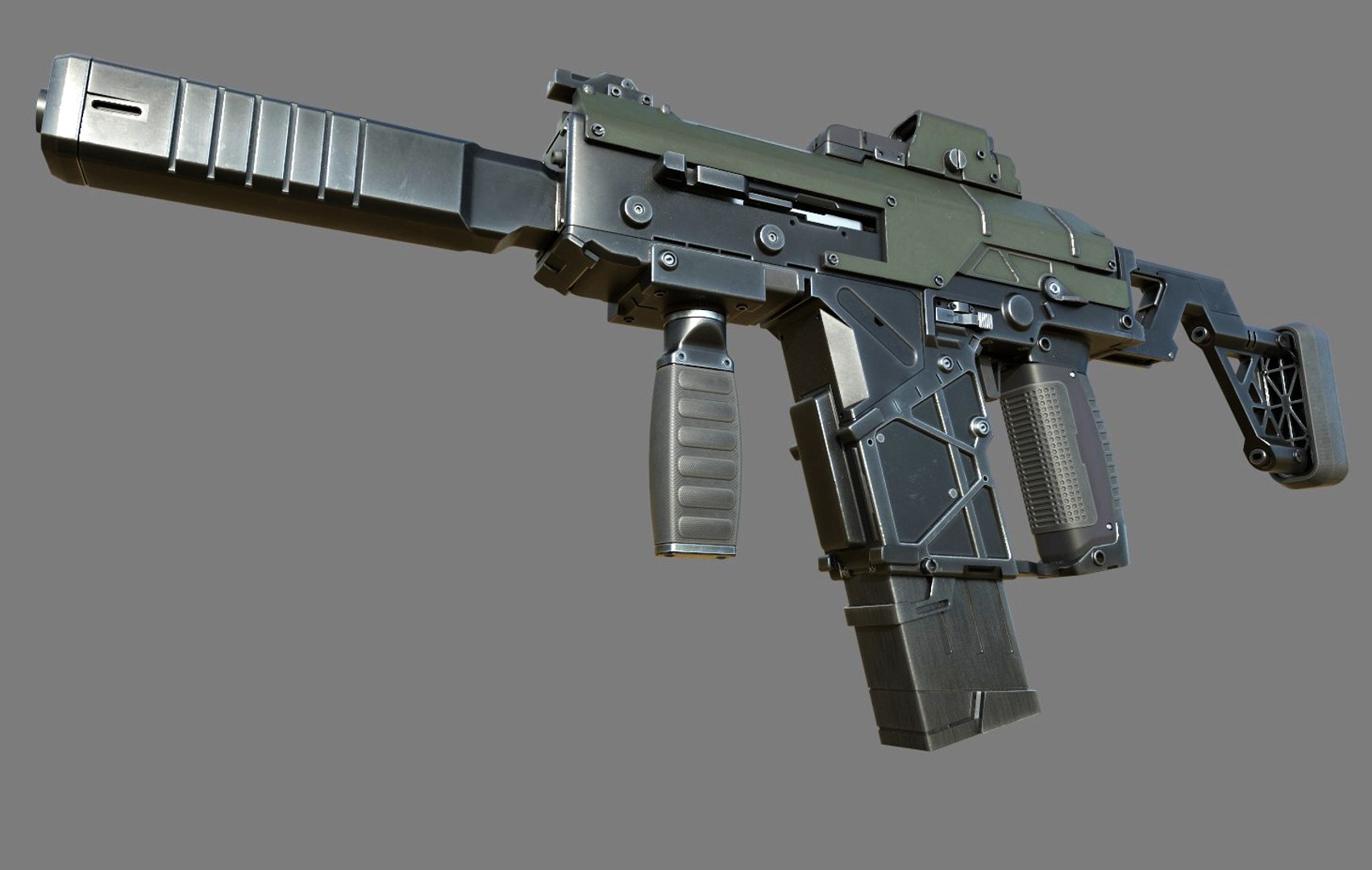 3D Rifle Textured model - TurboSquid 2112530