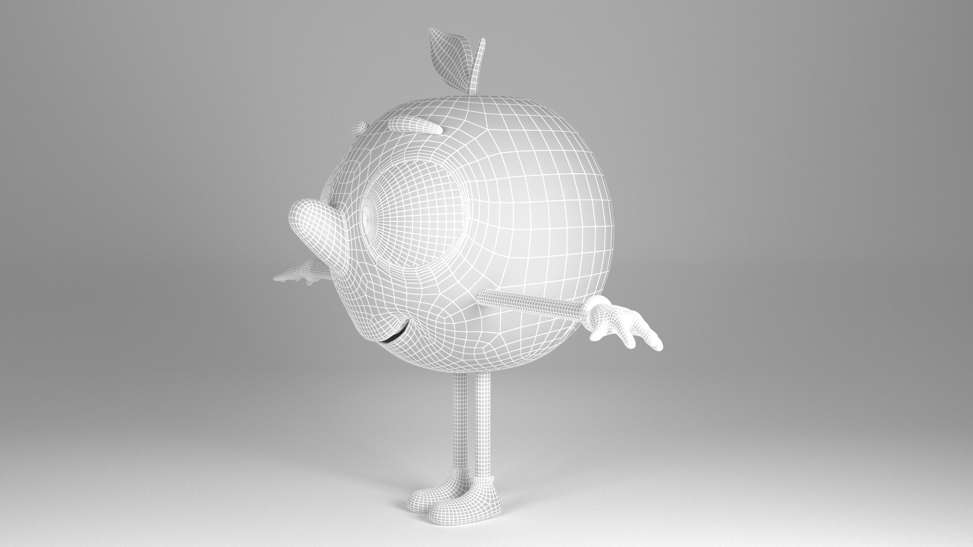 3D Orange Man Character - TurboSquid 2064323