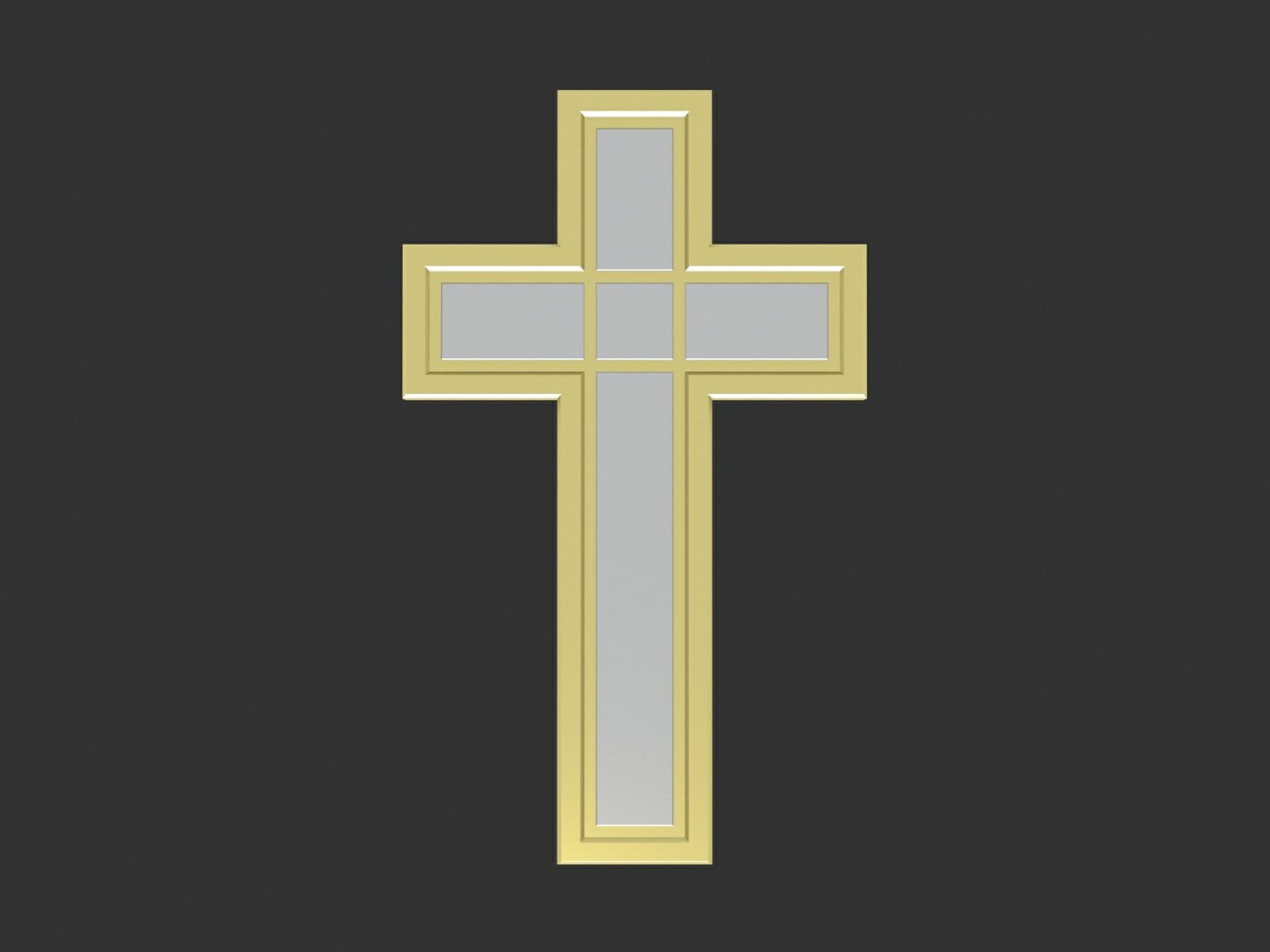 3D cross - TurboSquid 1474709