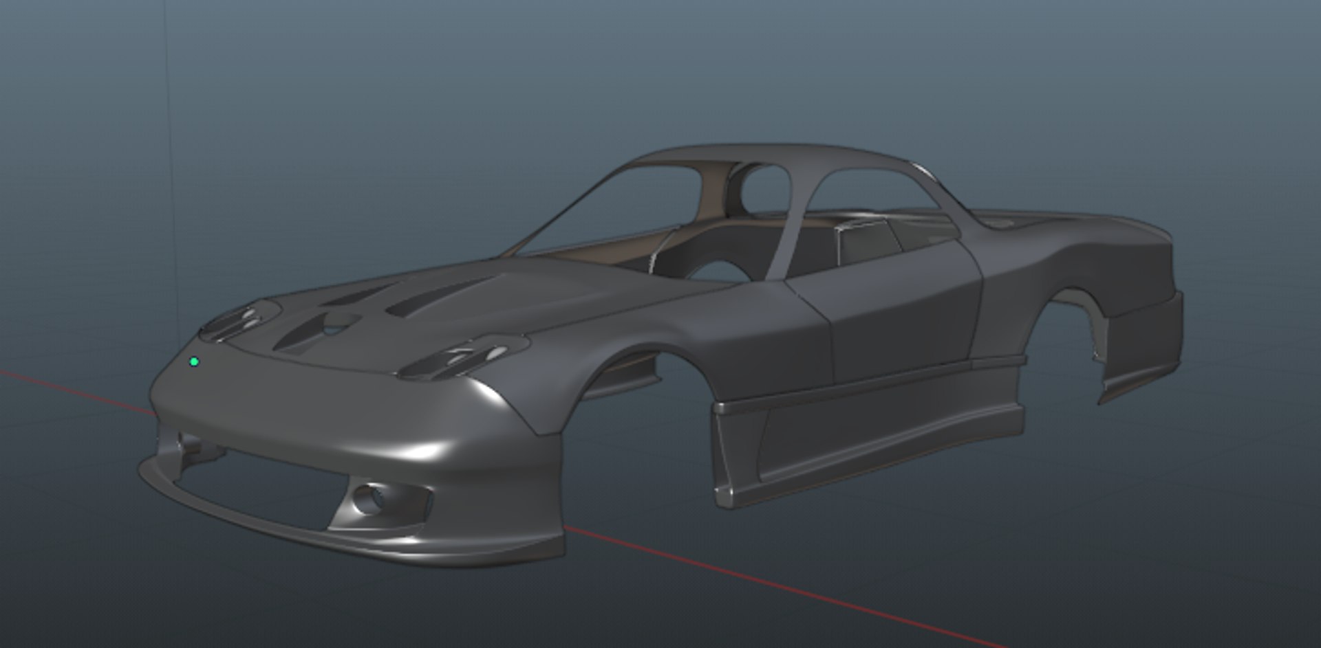 3D Rx7 Scoot Body Kit Model - TurboSquid 1740244