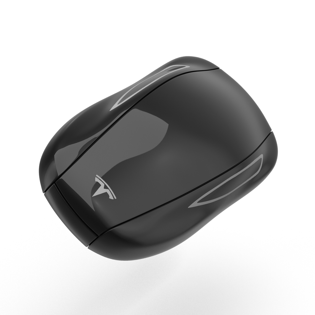 3d tesla s key fob