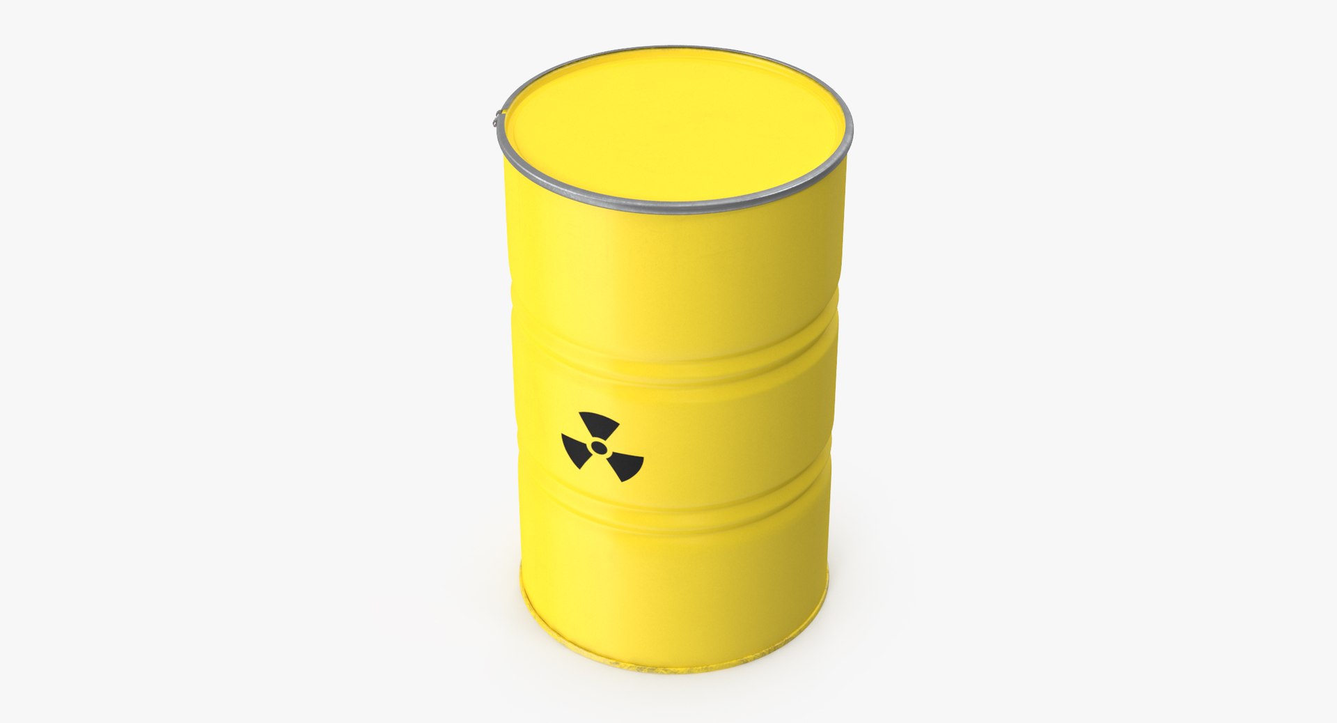 Radioactive Barrel 3d Model