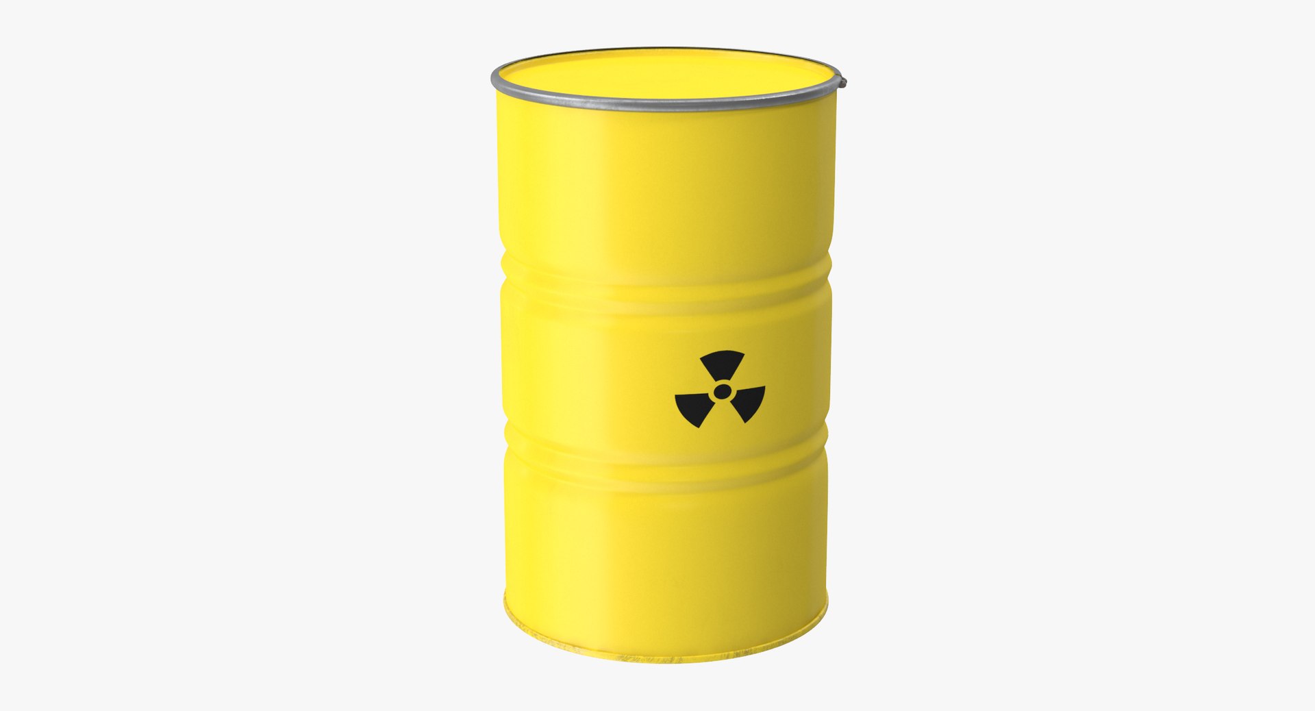 Radioactive Barrel 3d Model