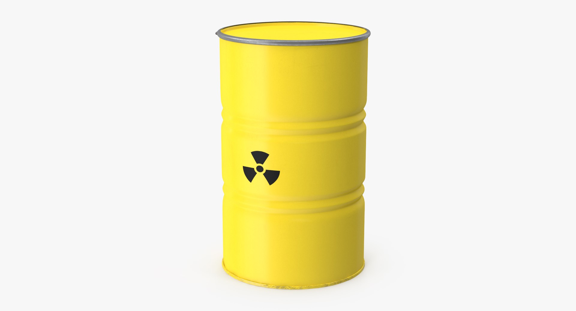 Radioactive Barrel 3d Model
