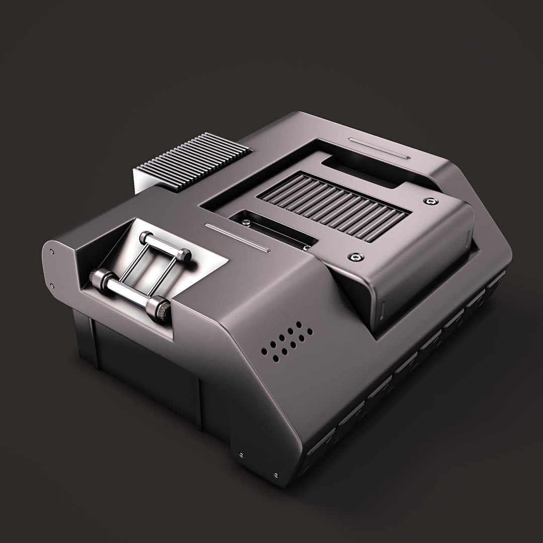 3D Sci Fi Kitbash 02 - TurboSquid 1319924