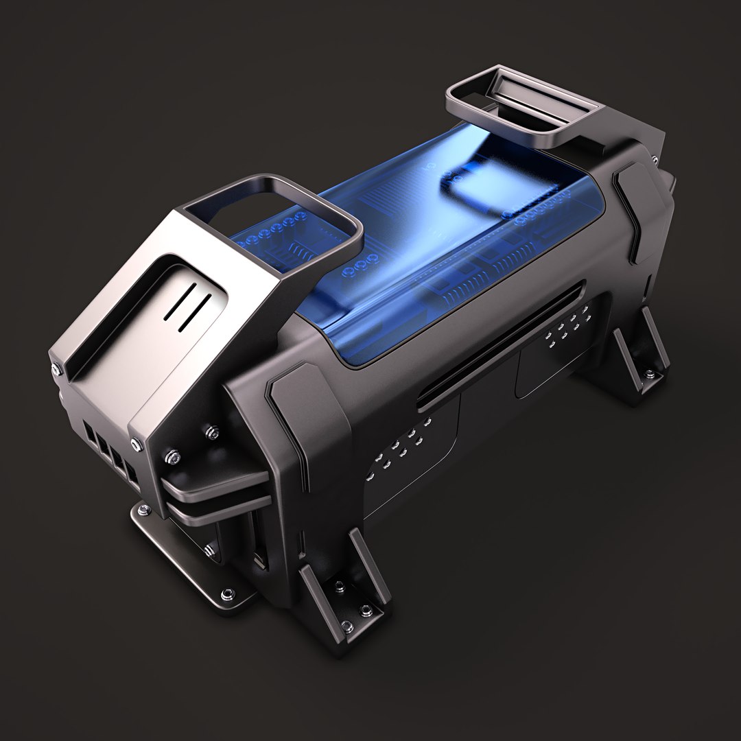 3D Sci Fi Kitbash 02 - TurboSquid 1319924