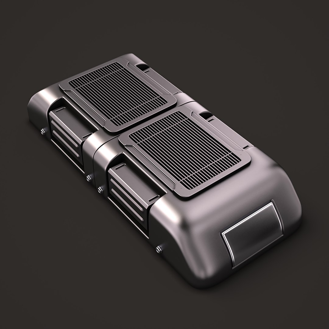 3D Sci Fi Kitbash 02 - TurboSquid 1319924