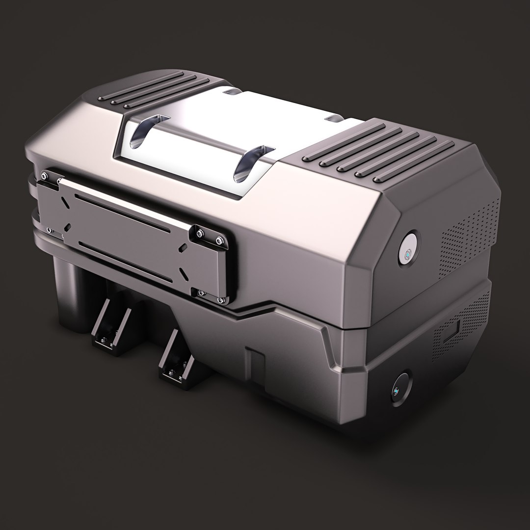 3D Sci Fi Kitbash 02 - TurboSquid 1319924