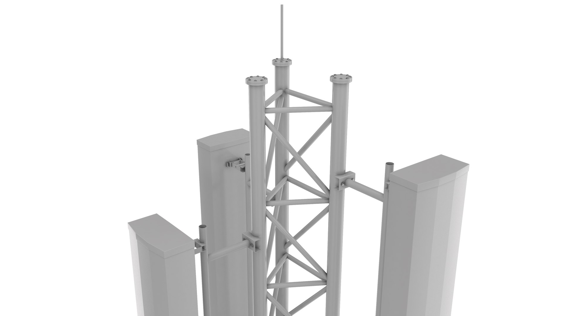 3D Cell Phone Tower - TurboSquid 2272879