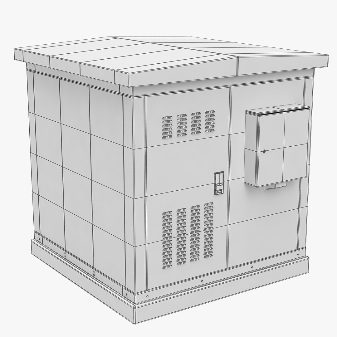 3D Model Electrical Box - TurboSquid 1455332