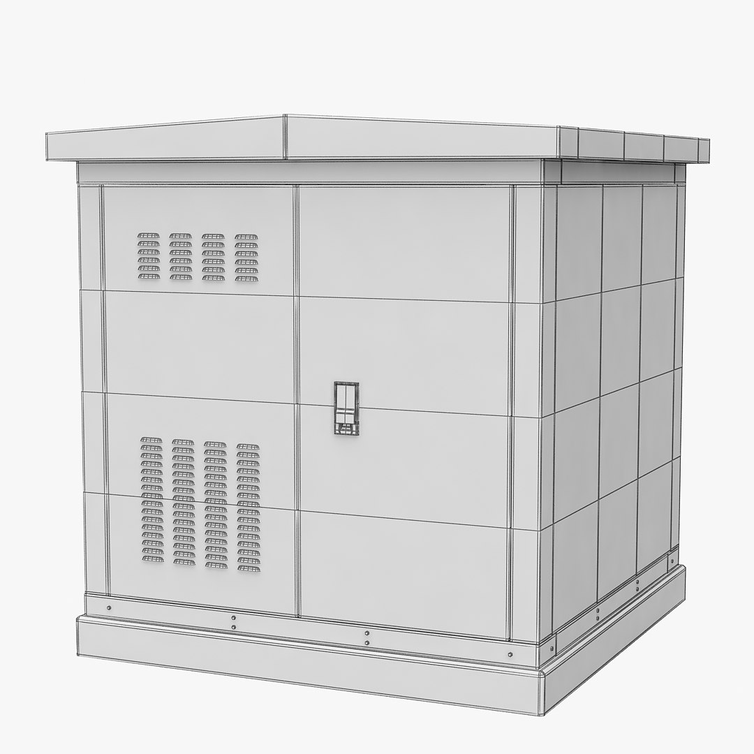 3D Model Electrical Box - TurboSquid 1455332