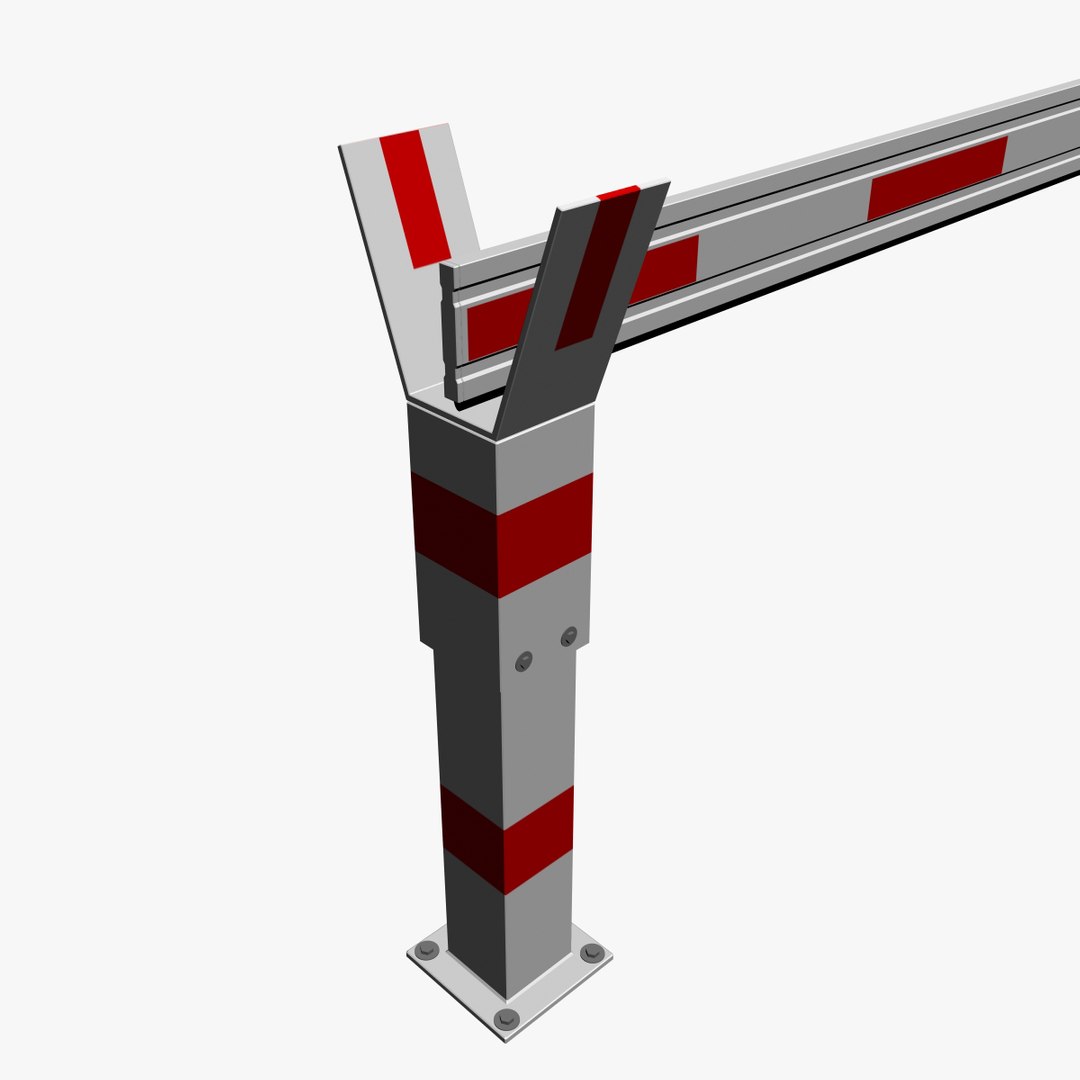 3d Barrier Bar Model