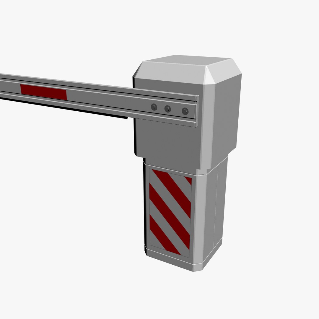 3d Barrier Bar Model