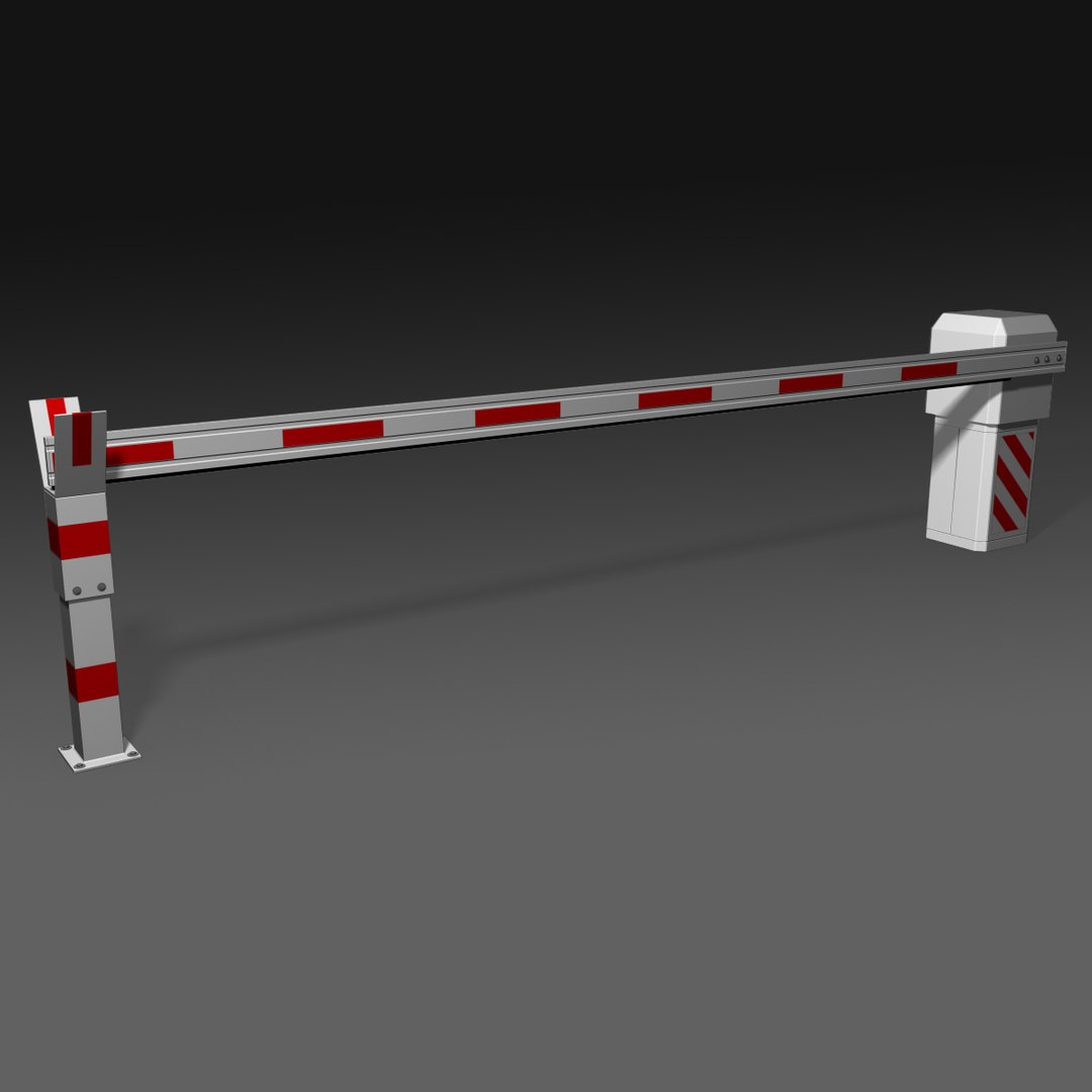 3d Barrier Bar Model