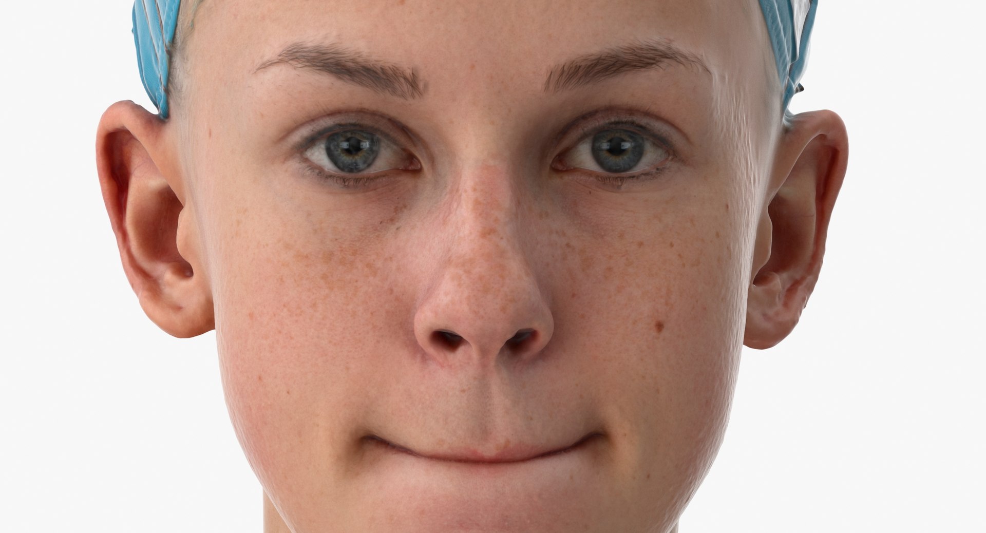 Rhea human head lips 3D model - TurboSquid 1664185