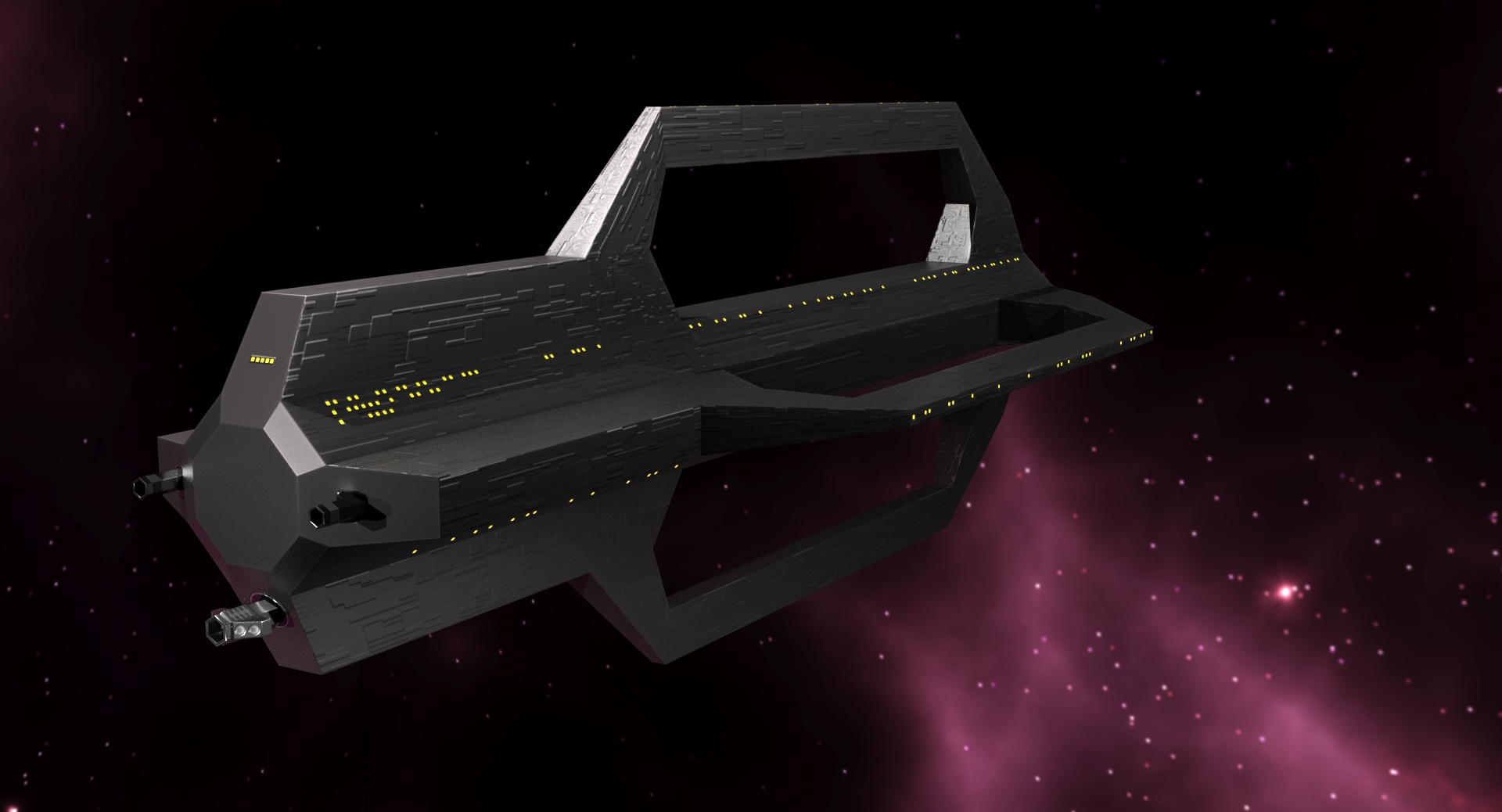 Spaceship guns unity 3D model - TurboSquid 1391967