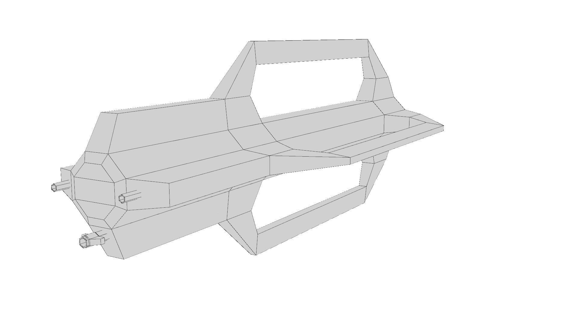 Spaceship guns unity 3D model - TurboSquid 1391967