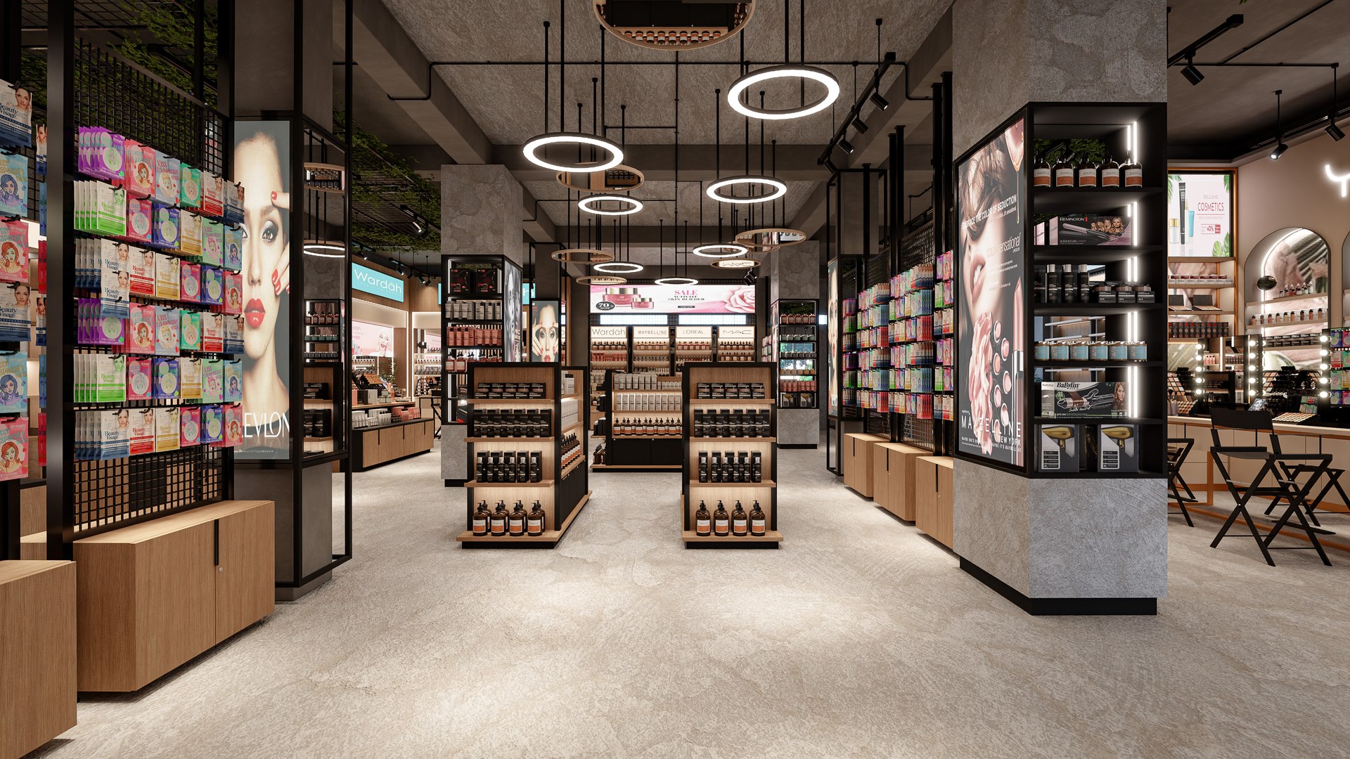 Cosmetic Store Scene Blender - Fbx - Obj 3D Model - TurboSquid 1974815