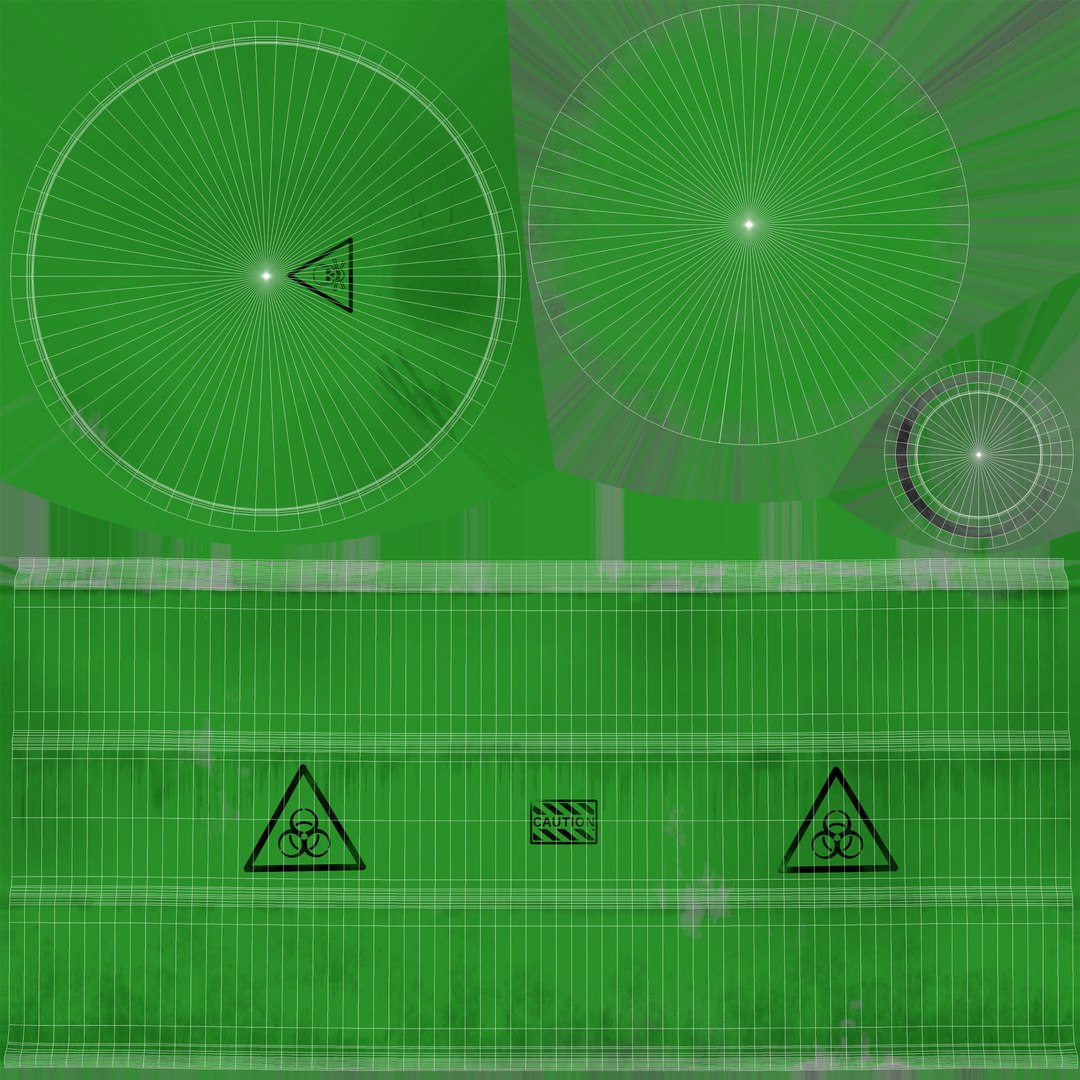 Toxic Waste Barrel 3D Model - TurboSquid 1276863
