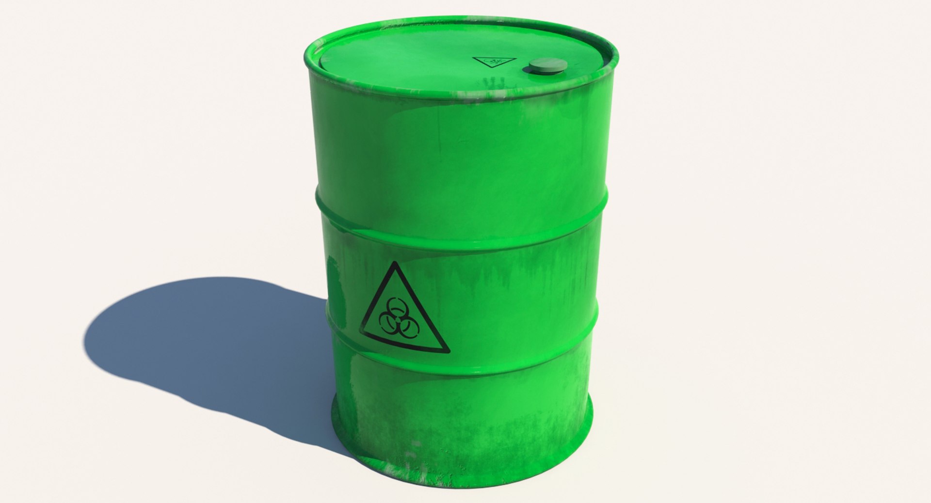 Toxic waste barrel 3D model - TurboSquid 1276863