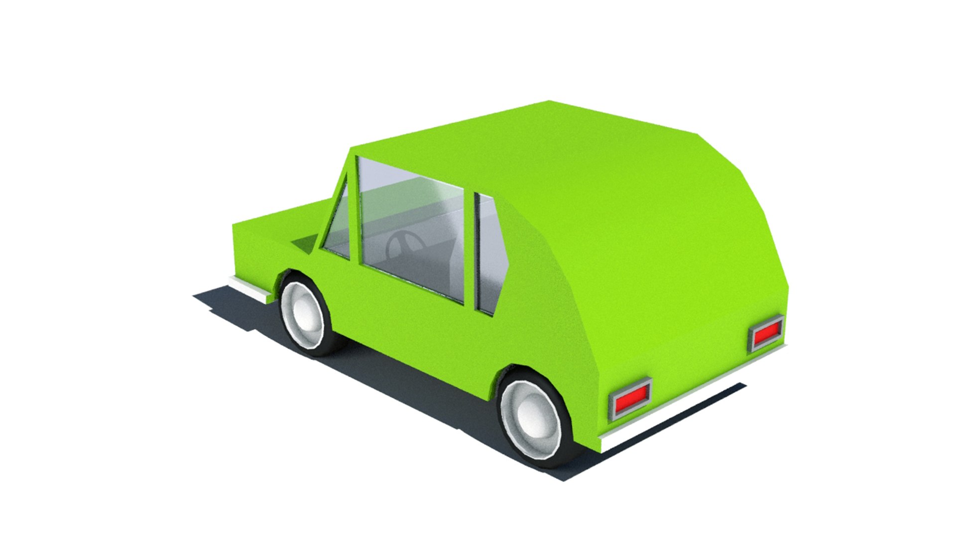 3D Model Cartoon Car - TurboSquid 1645015