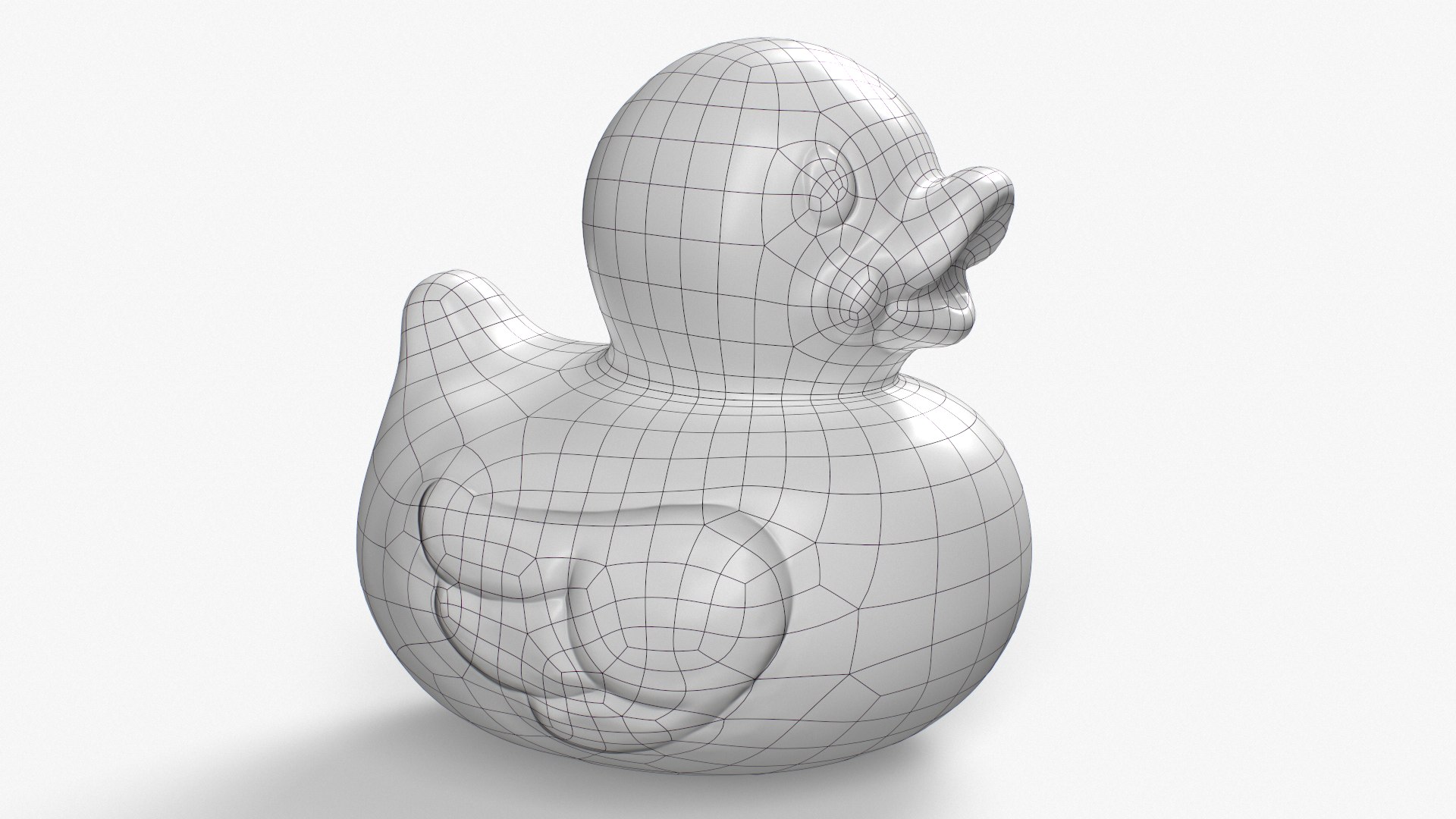 3D model Bath Toy Duck yellow - TurboSquid 1863598
