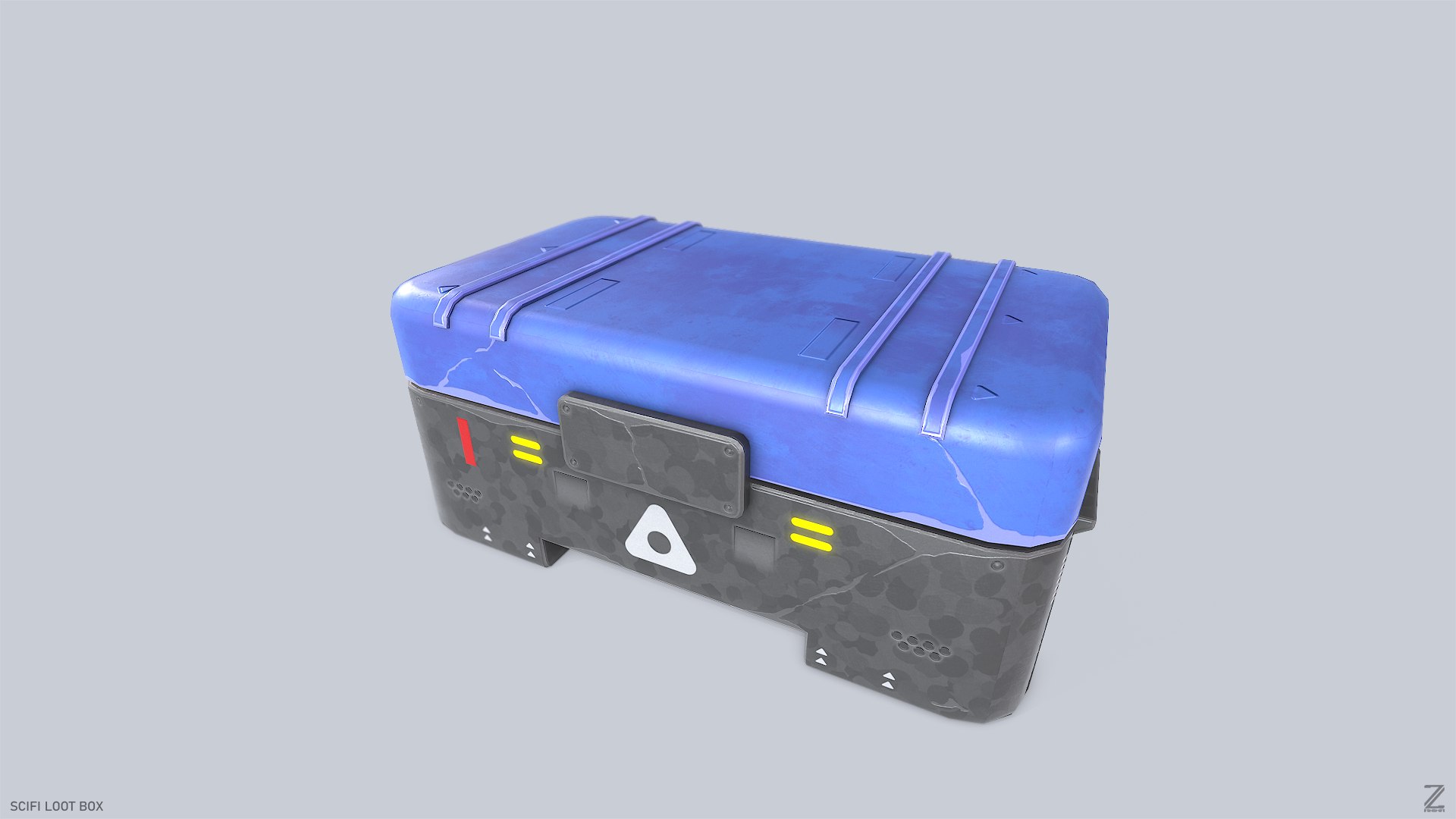 3D Scifi Loot Box Model - TurboSquid 2219793
