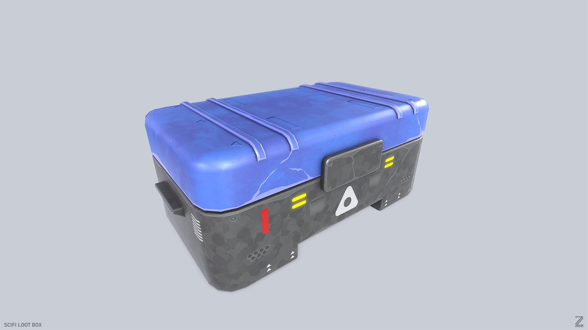 3D Scifi Loot Box Model - TurboSquid 2219793