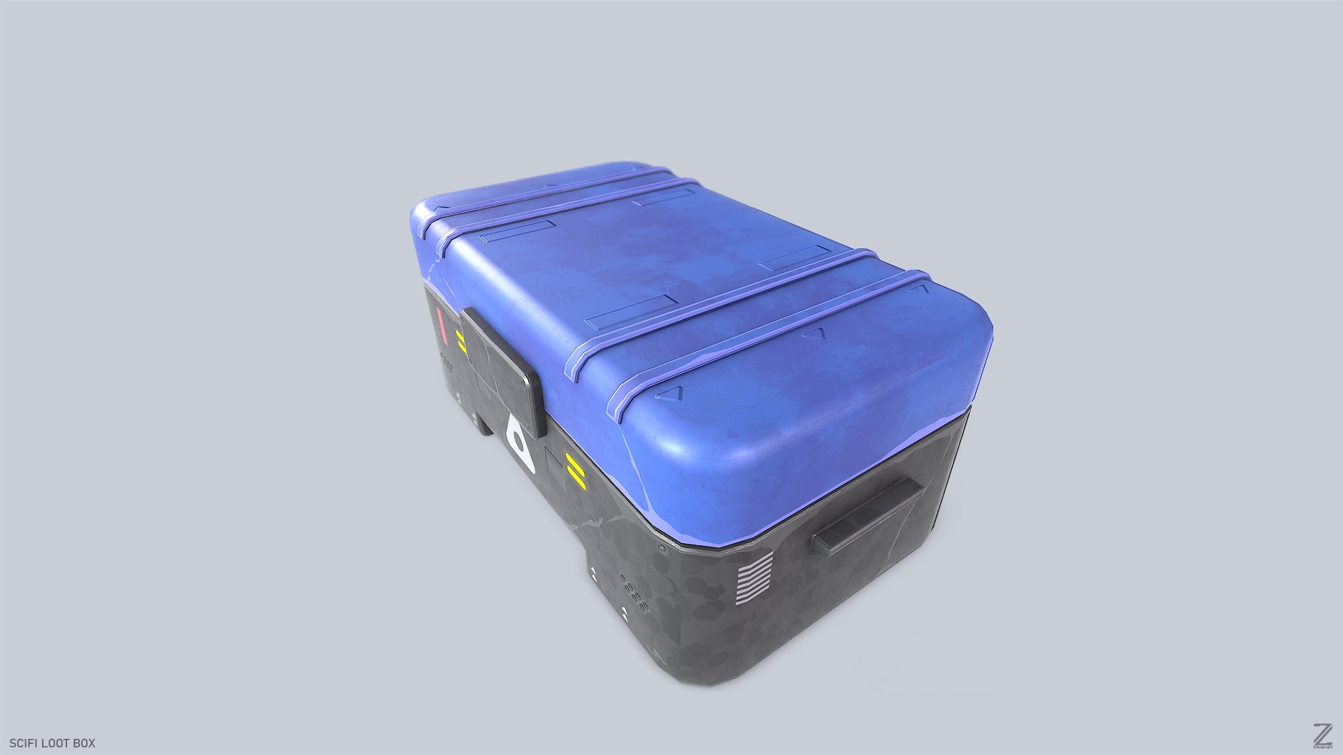 3D Scifi Loot Box Model - TurboSquid 2219793