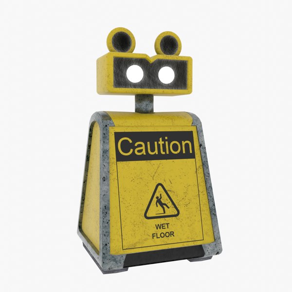 modelo 3d Bot de precaución de FNaF - TurboSquid 2363215