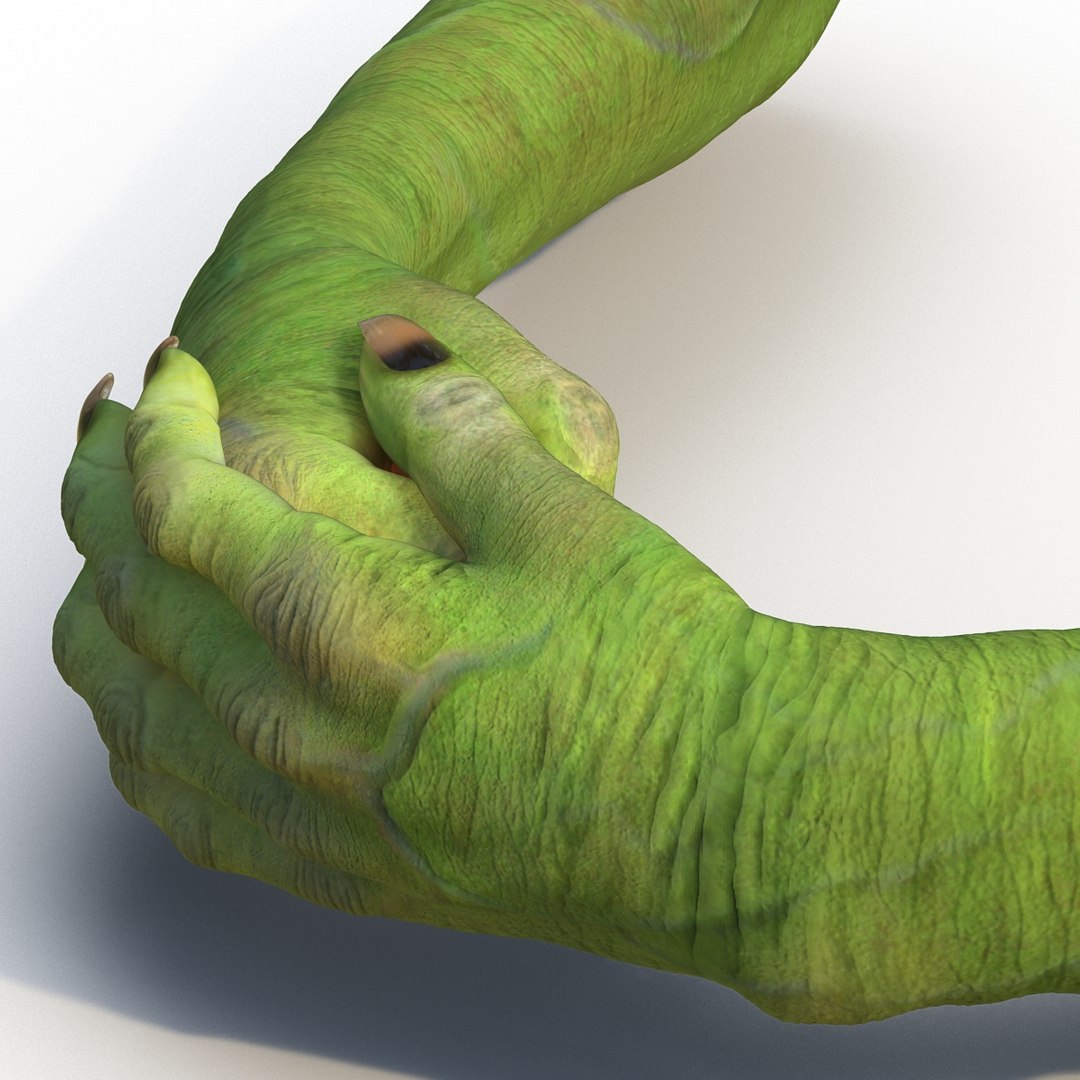 goblin hands pose 4 3d c4d