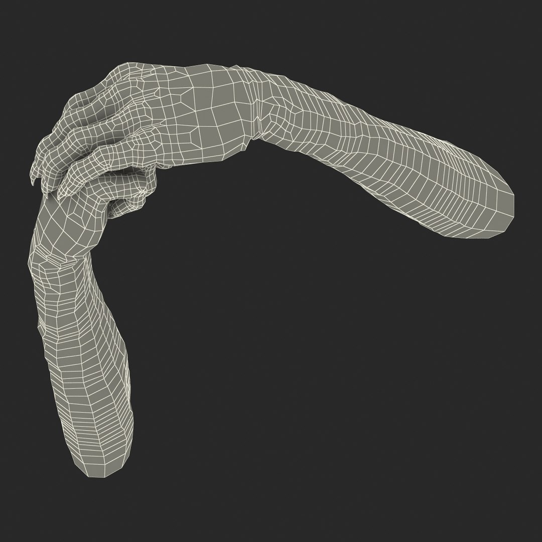 goblin hands pose 4 3d c4d