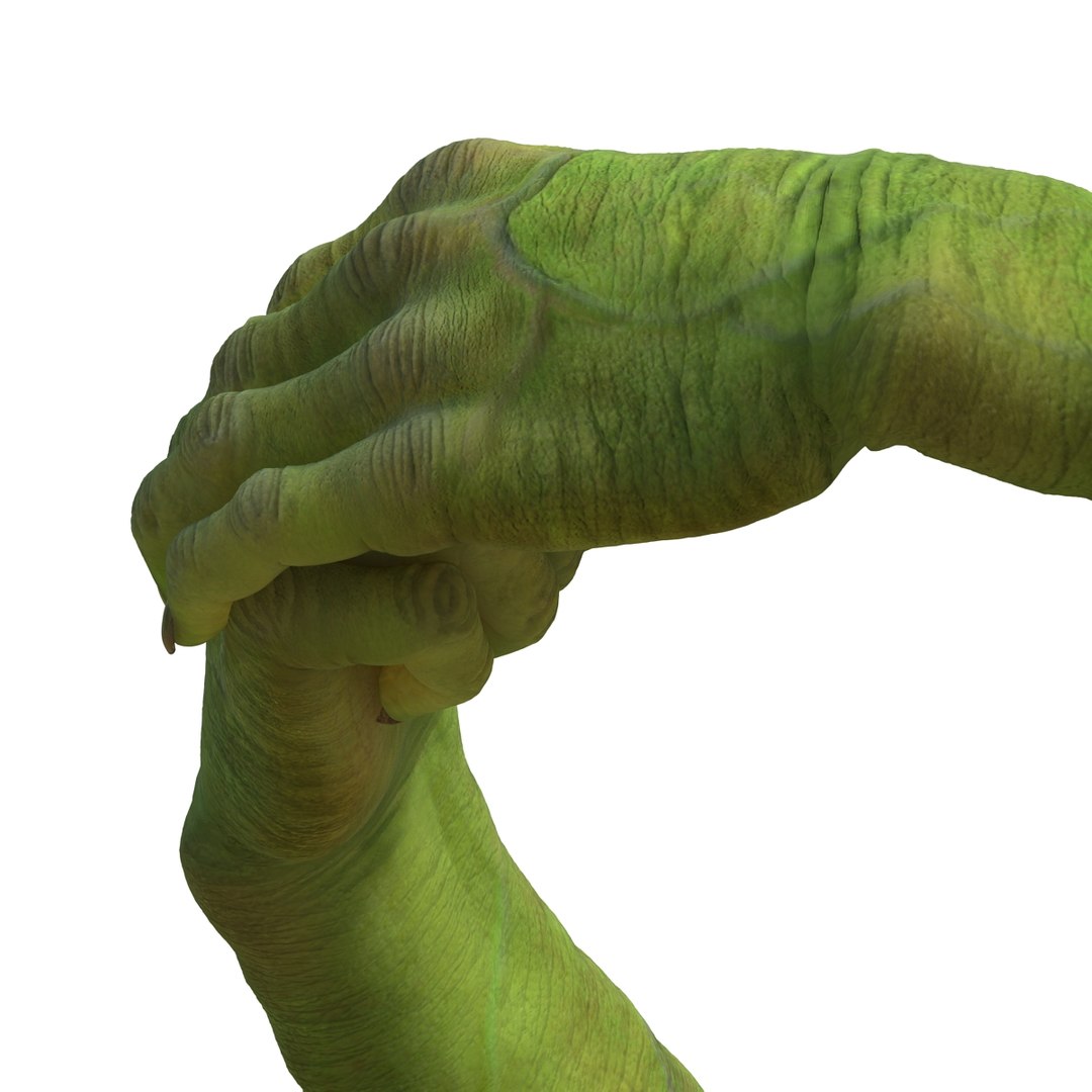goblin hands pose 4 3d c4d