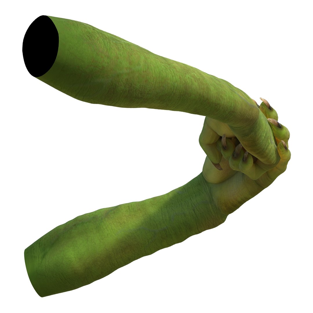 goblin hands pose 4 3d c4d