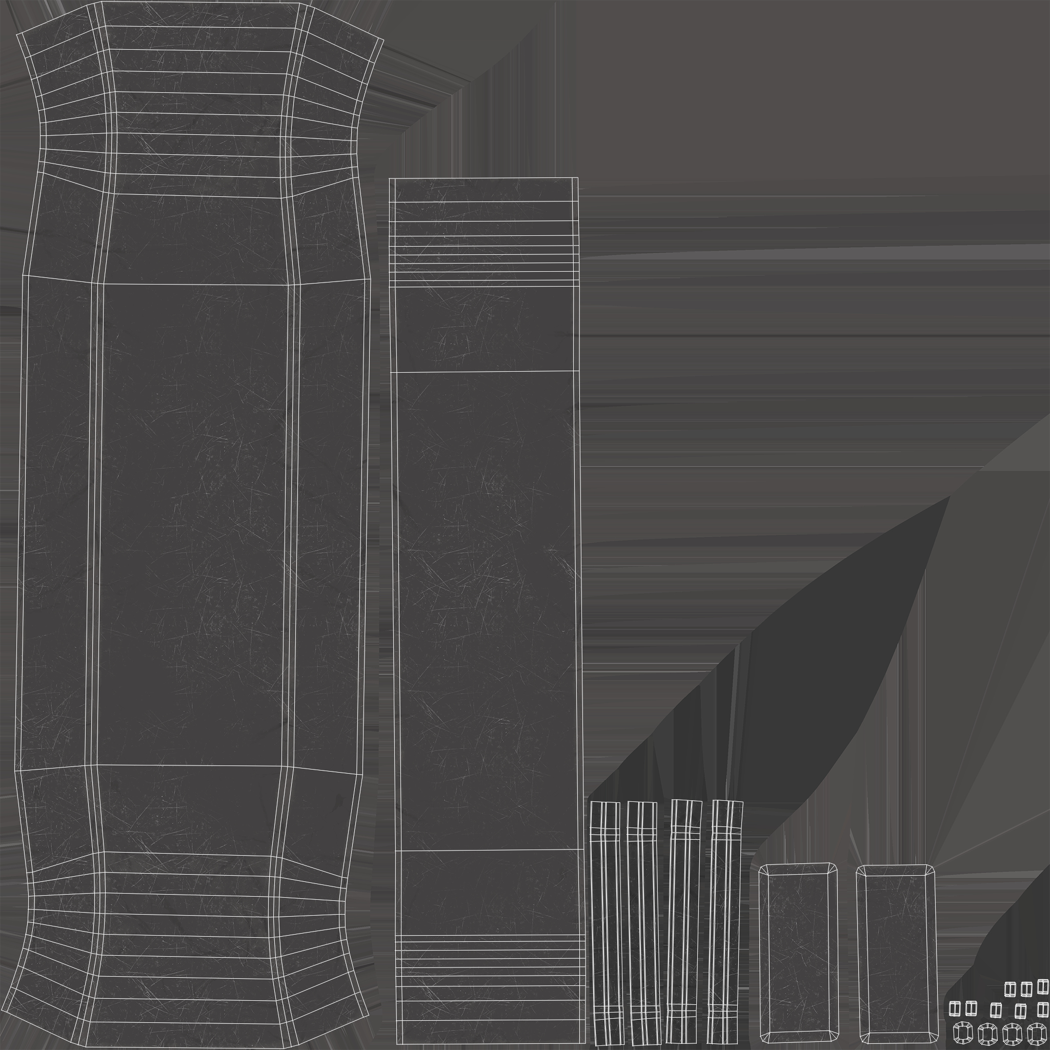 3D model Vent 0004 Low-poly - TurboSquid 1766367