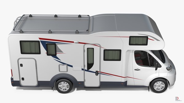 3d model motorhome generic modeled