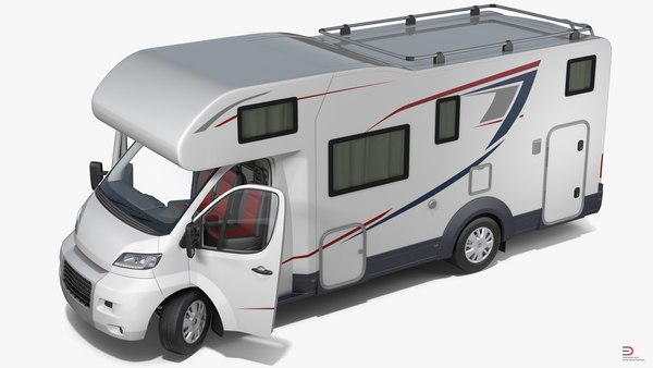 3d model motorhome generic modeled