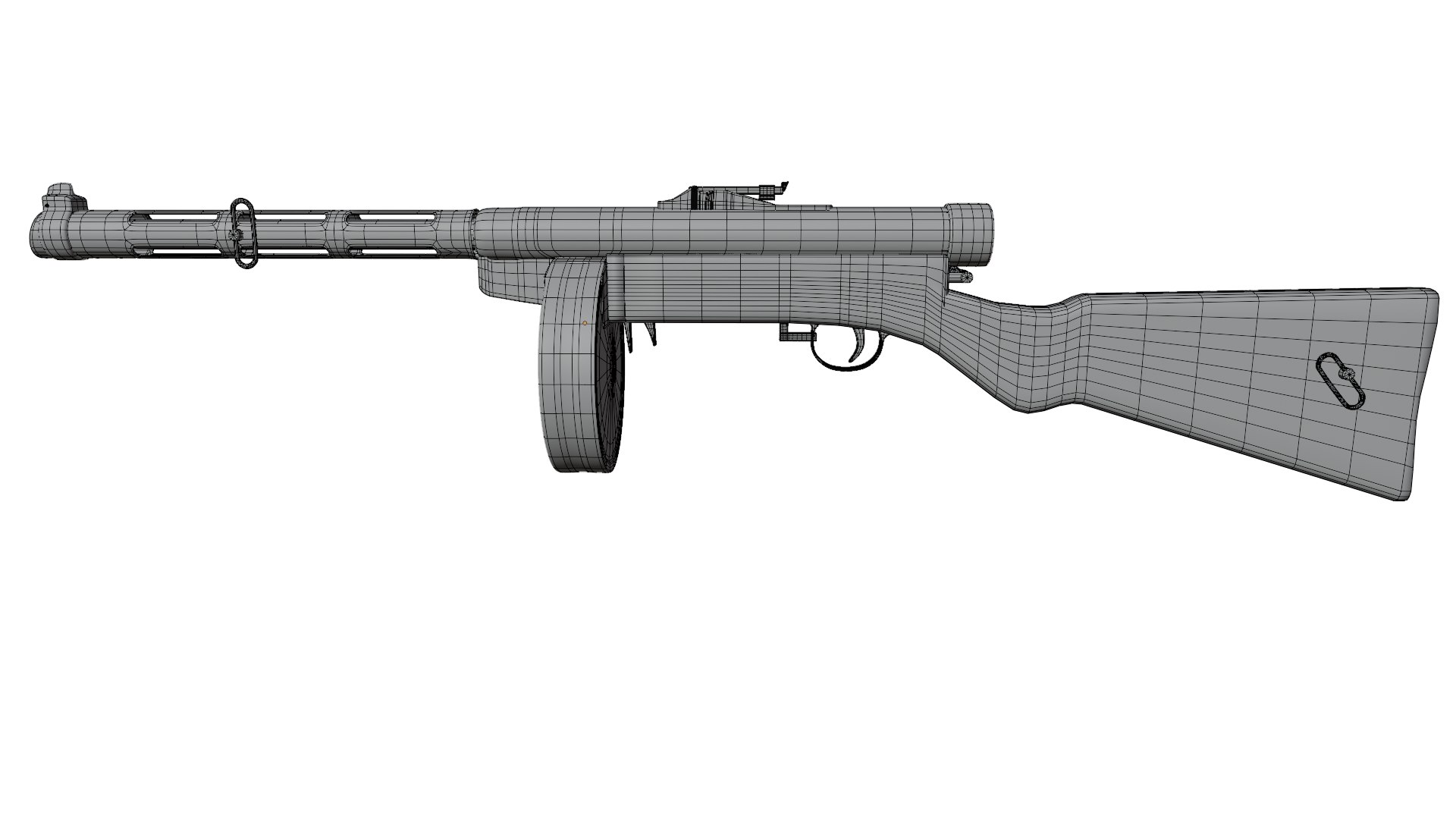 Suomi KP31 3D Model - TurboSquid 2514172