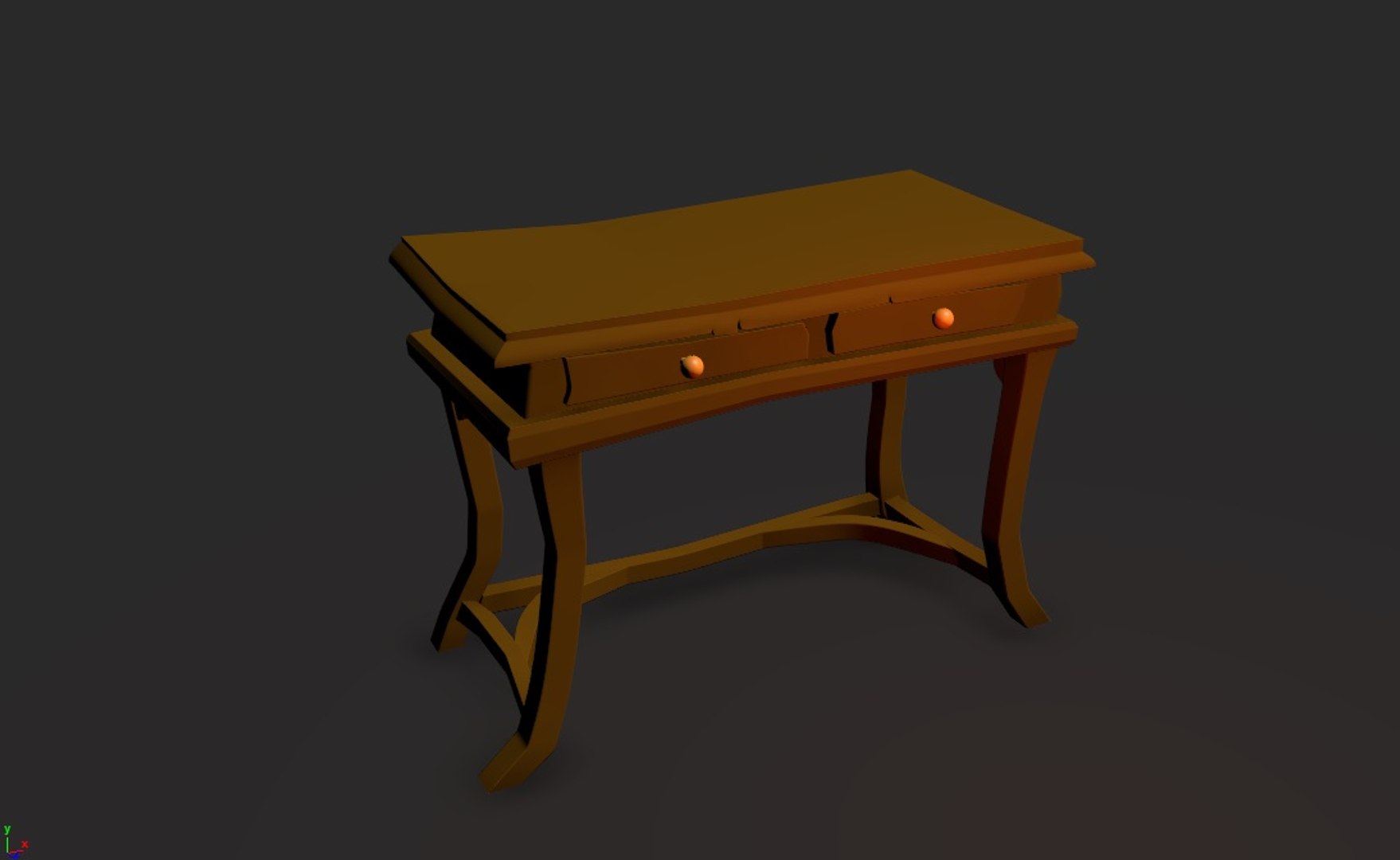 3D desk - TurboSquid 1295011